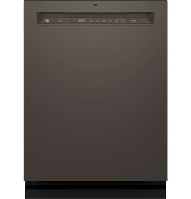 GDF650SMVES GE 24" Front Control Dishwasher - 47 dBa - Slate