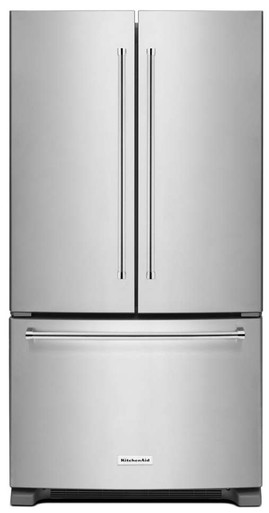 KRFF305ESS KitchenAid 36" French Door Refrigerator with Interior Water ...