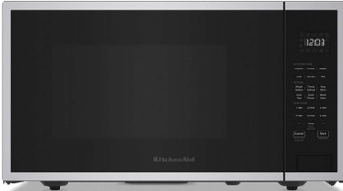 KMCS324PPS KitchenAid 25" 2.2 cu. ft. Countertop Microwave with Auto ...