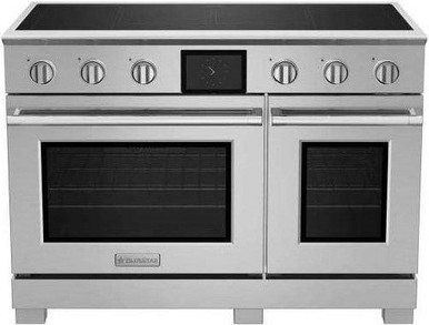 BSPIR486Z BlueStar 48" Induction Range with 6 Cooking Zones - Stainless ...