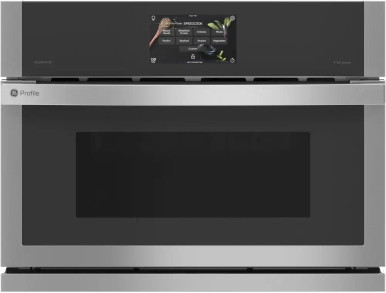 GE Profile PSB9100SVSS 27" Smart Single Wall Oven with 120V Advantium ...