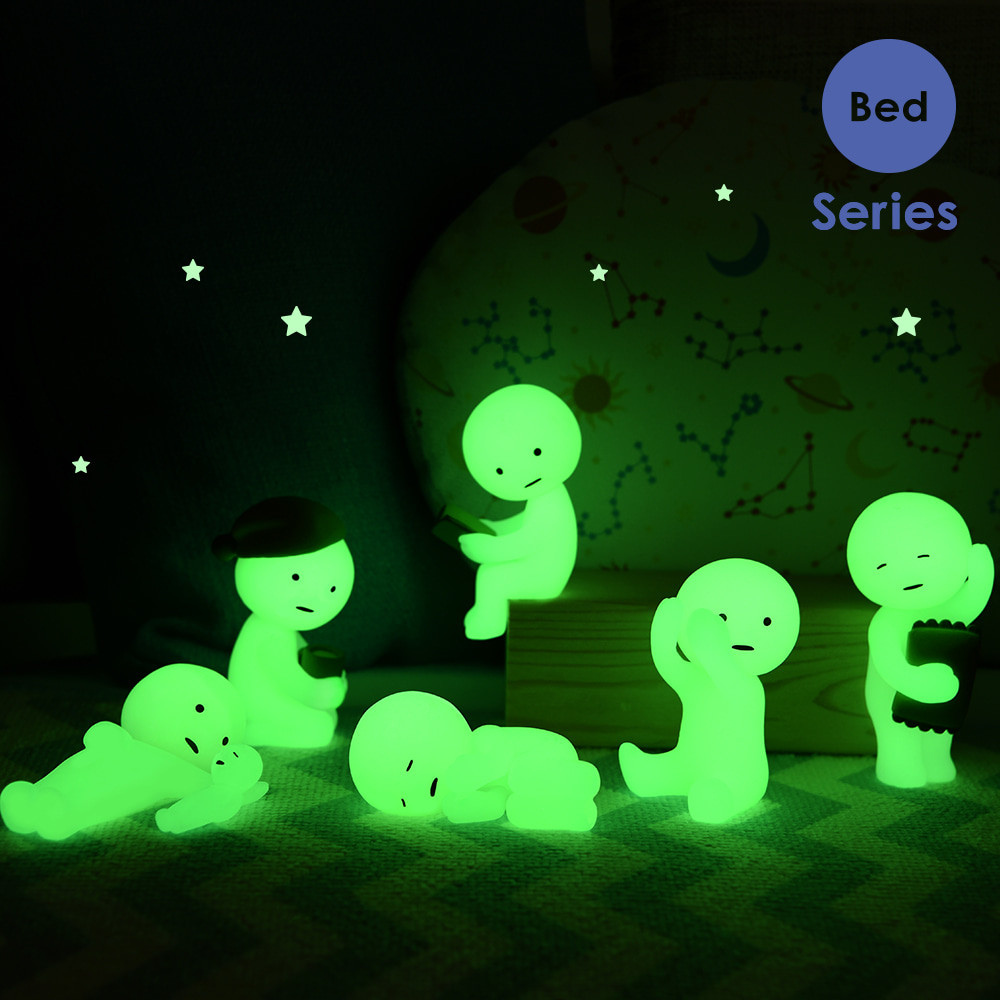 Smiski Glow in the Dark Bed Series