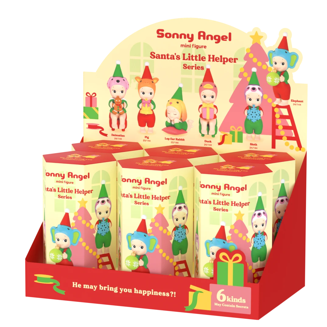 Sonny Angel Santa's Little Helper / 6x Boxed Set
