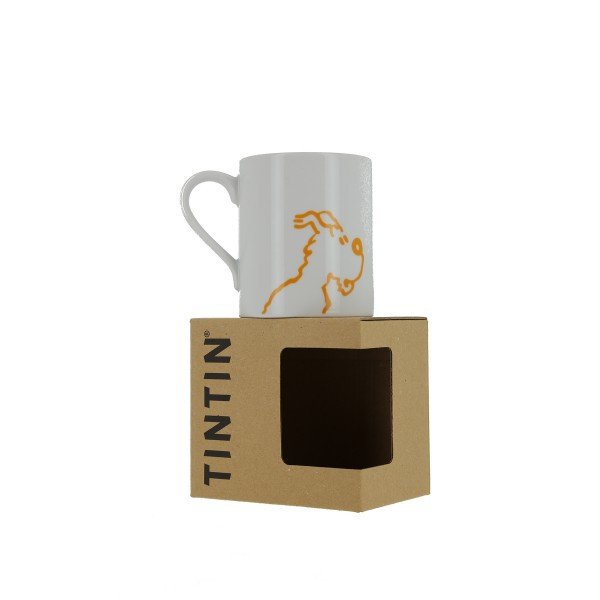 Tintin Mug Milou Outline - STUDIO BRILLANTINE | DESIGN SHOP