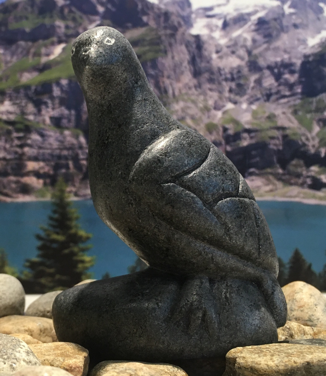 Nunavik Bird 38567 / Inuit Art Sculpture