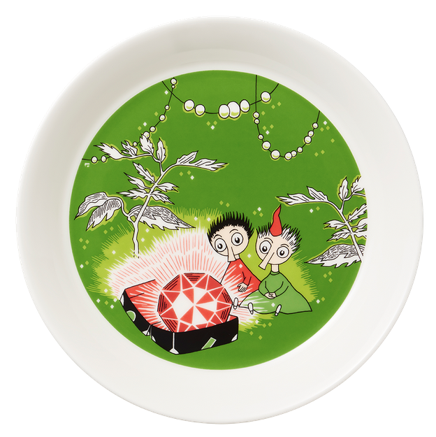 Moomin Thingumy and Bob / Teema Plate - STUDIO BRILLANTINE | DESIGN SHOP