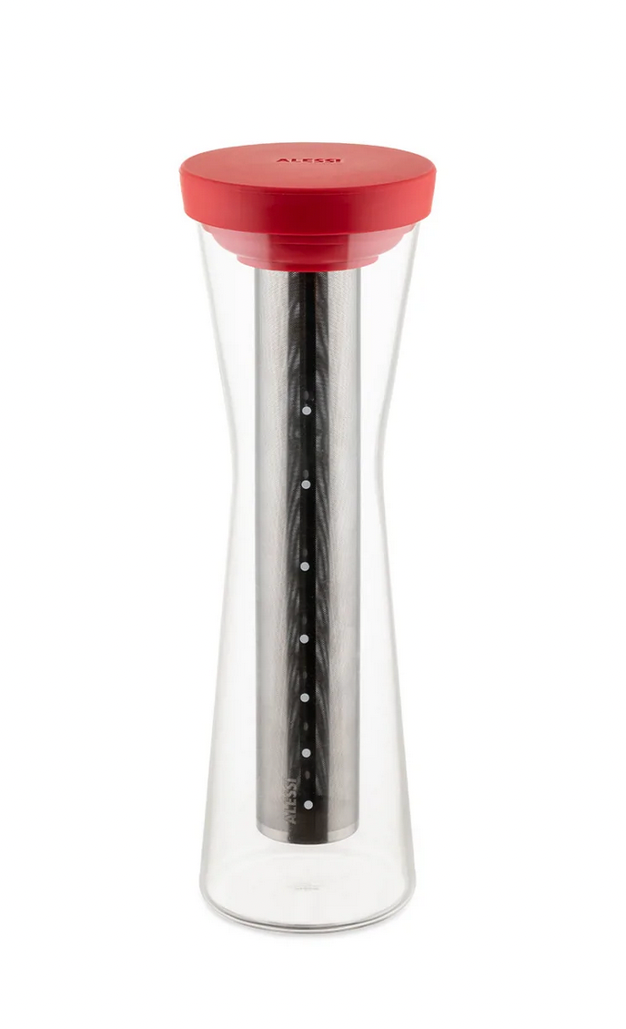 Mazagran Cold Brew Coffee Carafe red