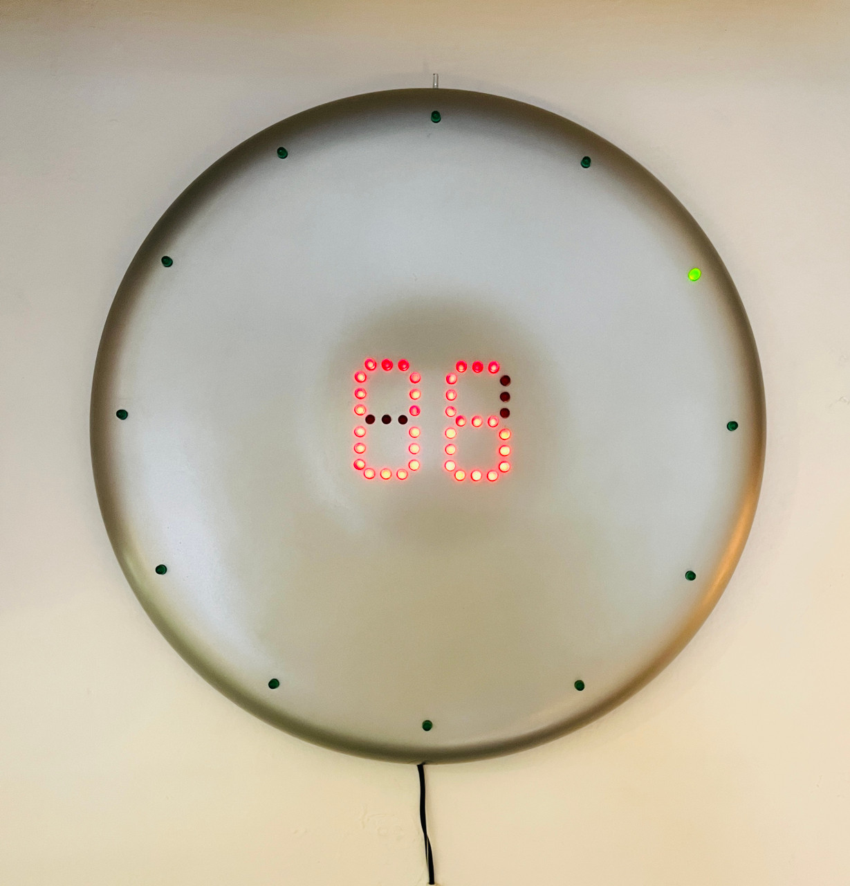 Disc LED Wall Clock