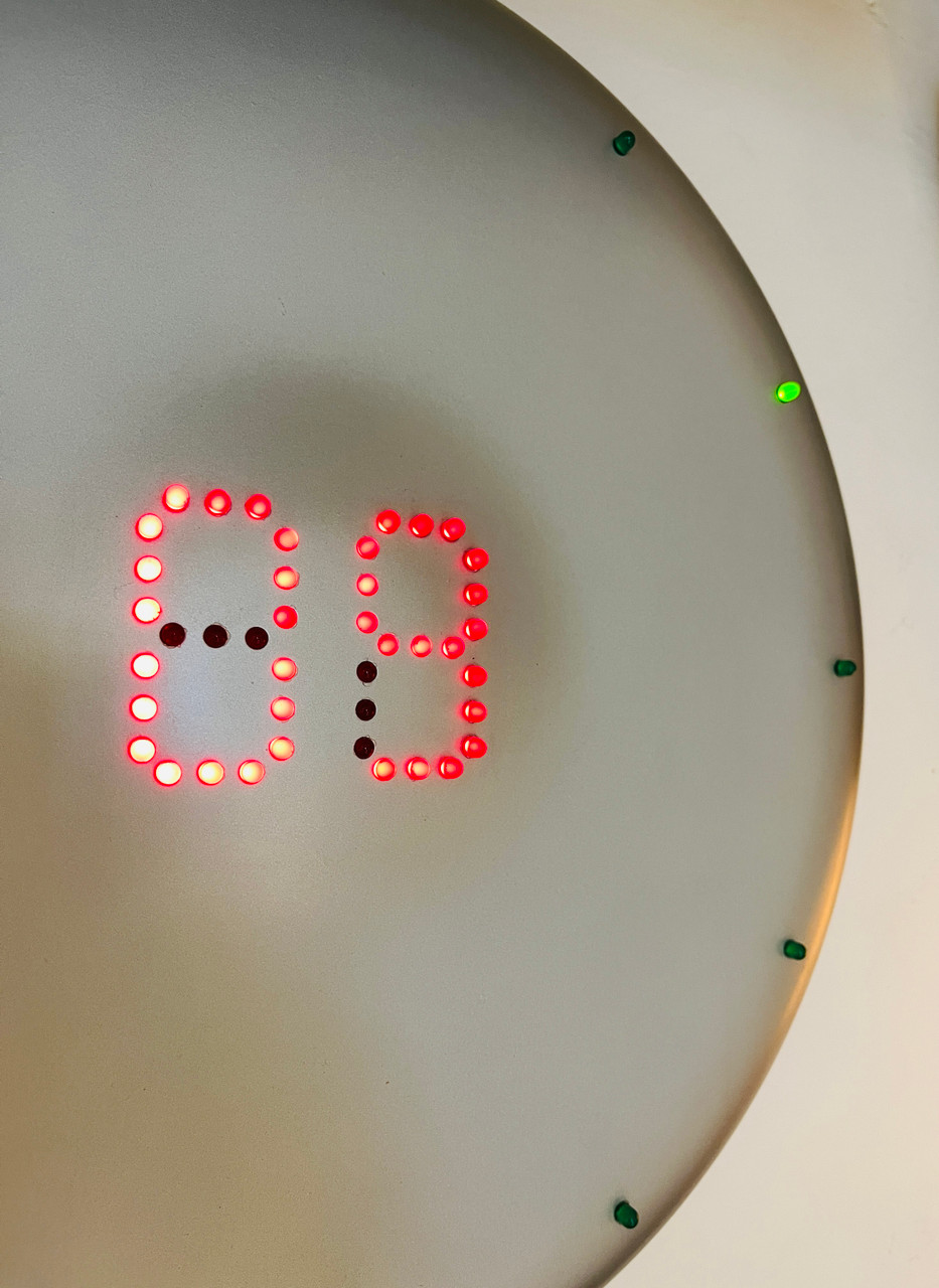 Disc LED Wall Clock