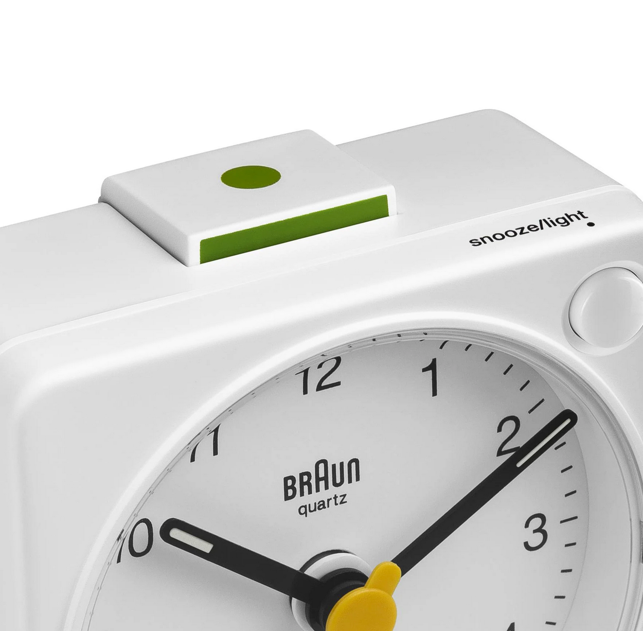 Braun Alarm Clock BC02XW white - STUDIO BRILLANTINE | DESIGN SHOP