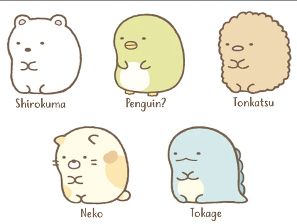 Sumikko Gurashi Plush / Tokage / Dinosaur