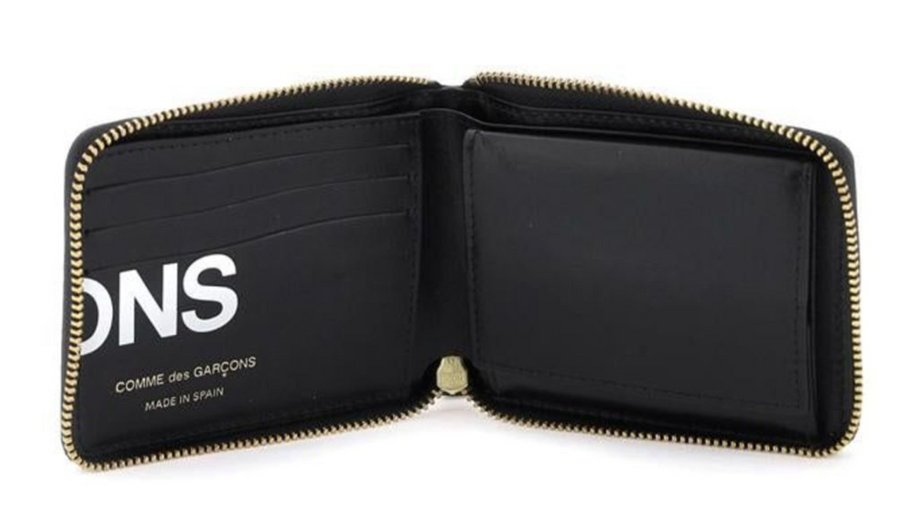 CDG Wallet Huge Logo SA7100HL black