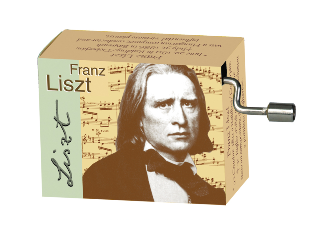 fridolin Music Box Franz Liszt / "Dream of Love" [Liebestraum]