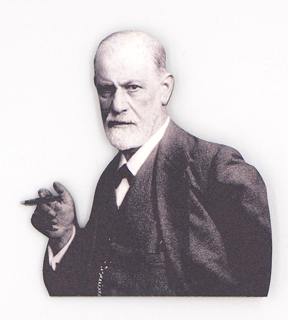 Sigmund Freud Magnet / Portrait [c. 1921]