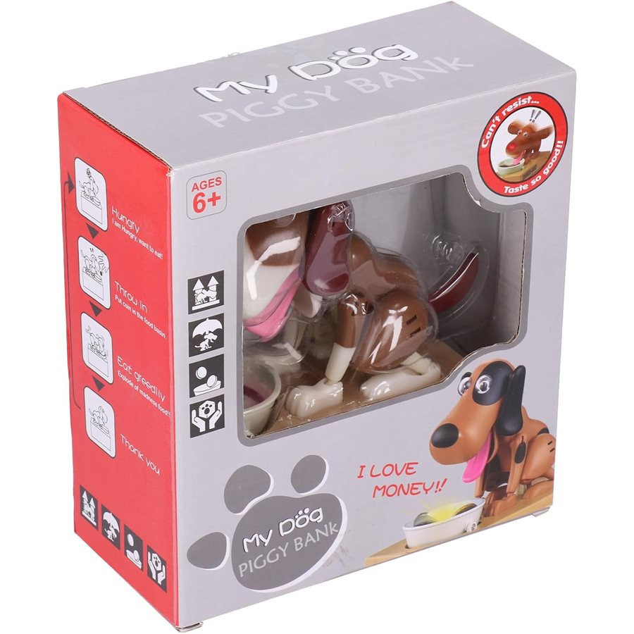 Barkly Dog Mechanical Bank / Choken-Bako