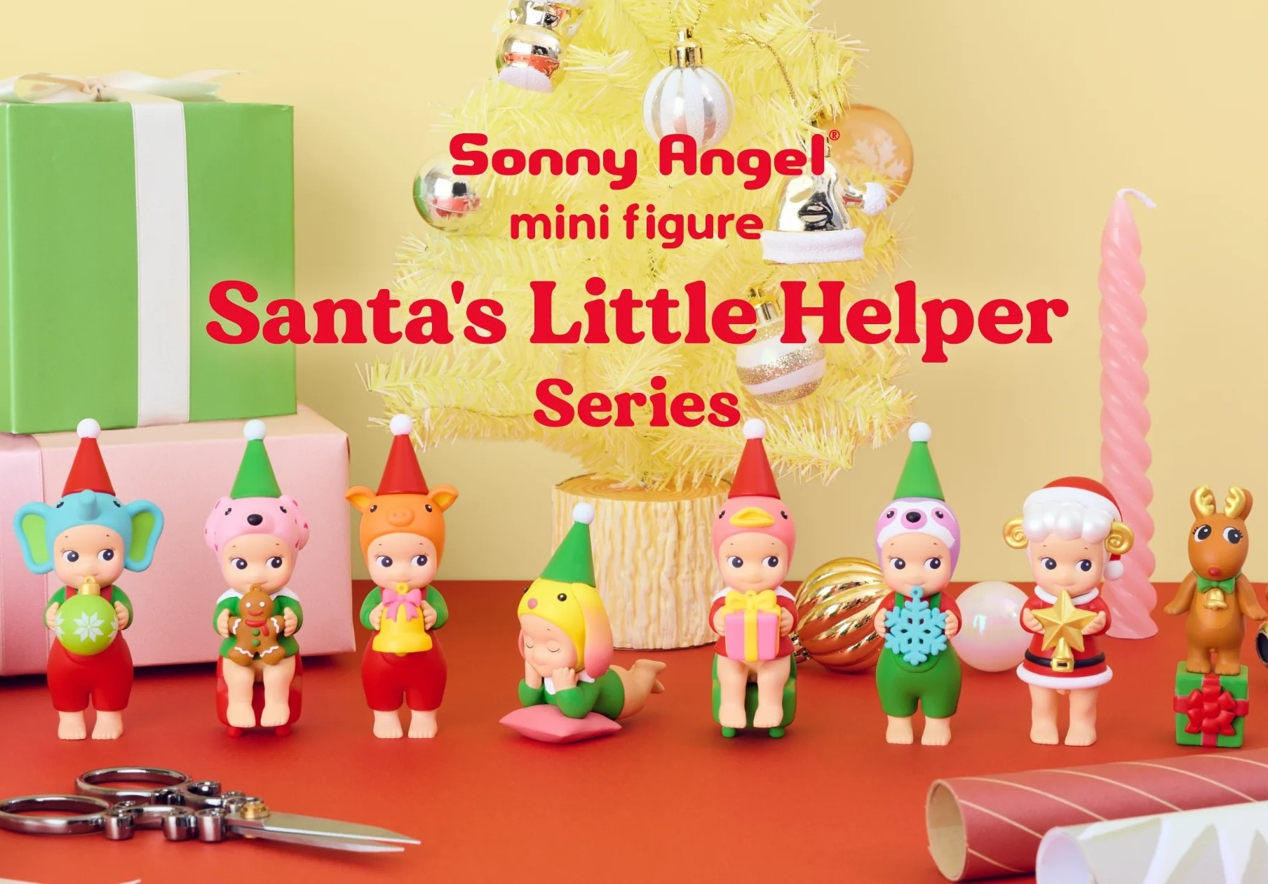 Sonny Angel Santa's Little Helper / 6x Boxed Set