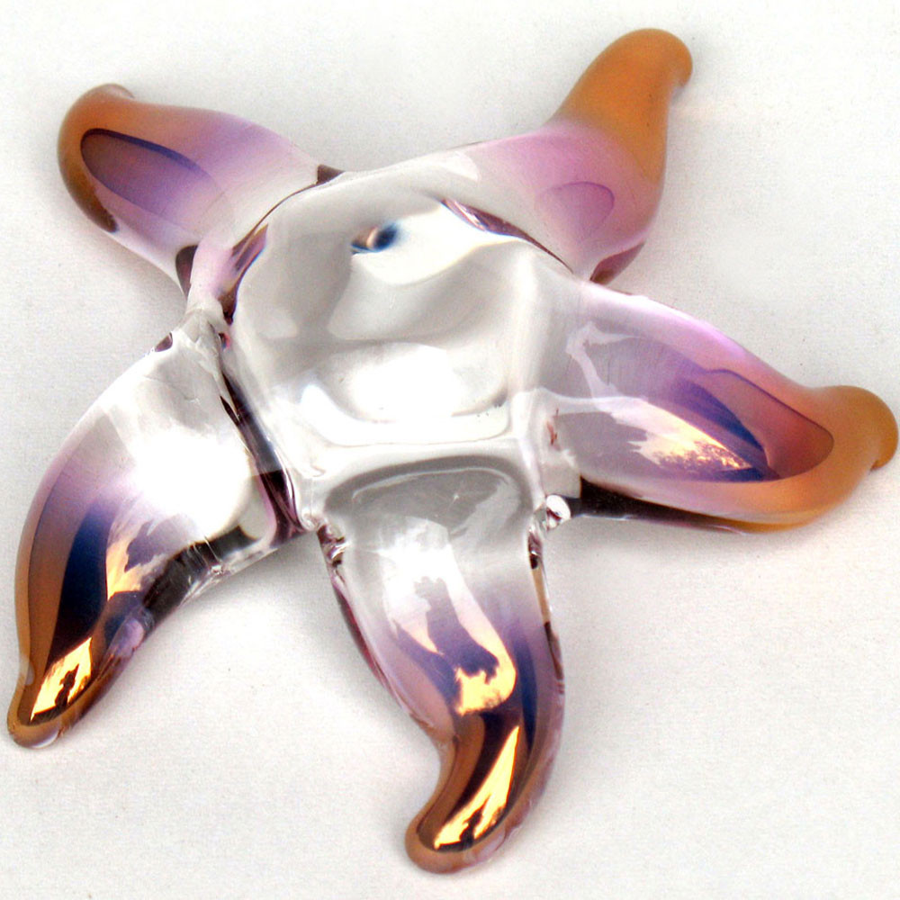 Hand Blown Glass Starfish - Prochaska Gallery