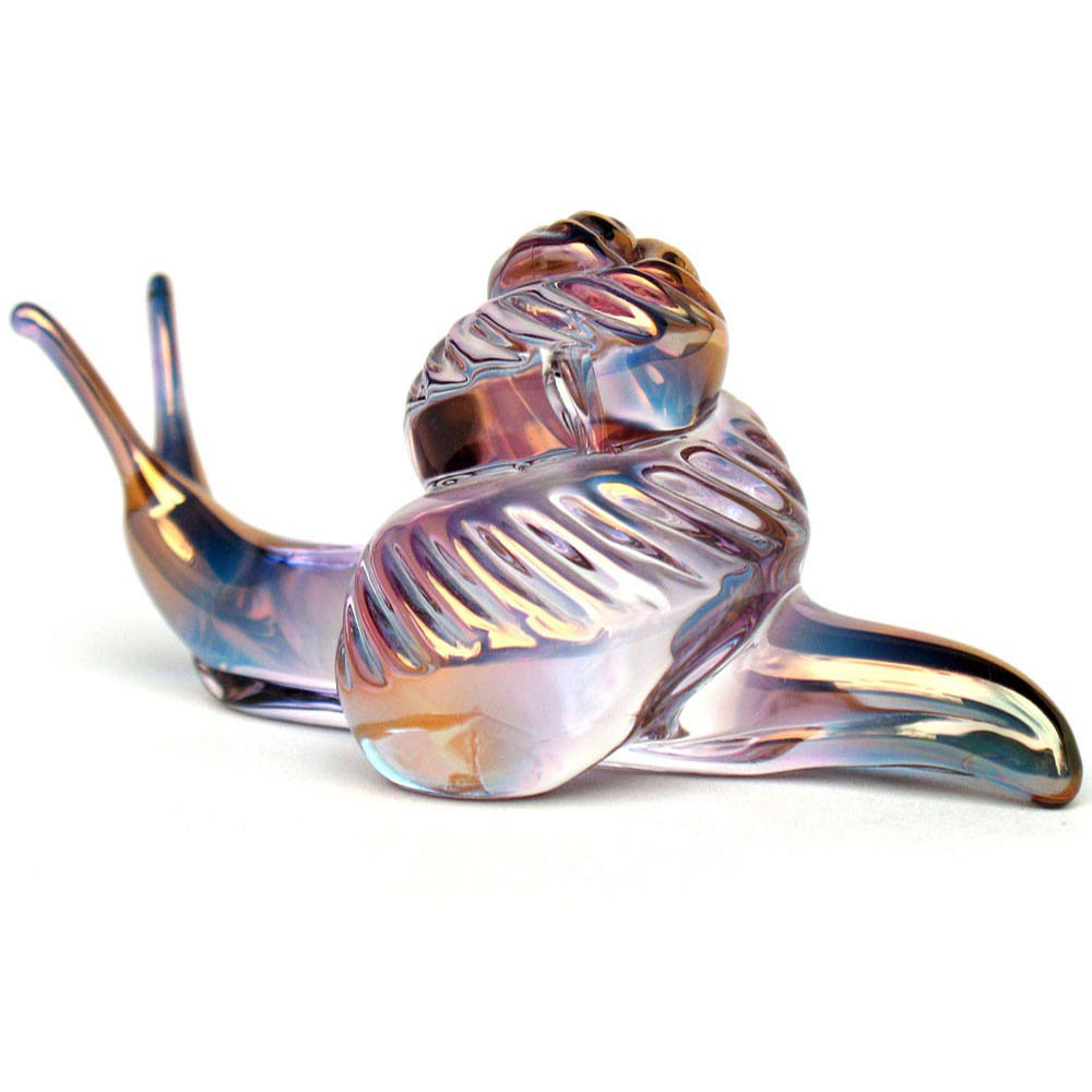 Hand Blown Glass Snail - Prochaska Gallery