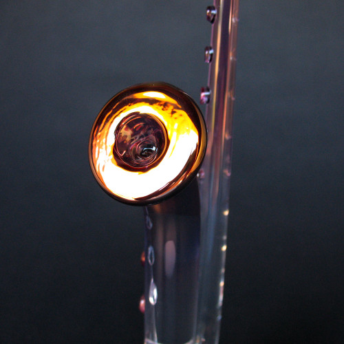 Hand Blown Glass Saxophone - Prochaska Gallery