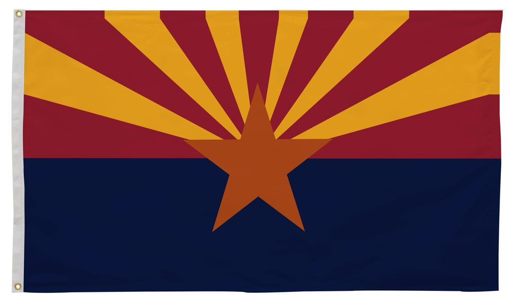 Arizona State Flag 4' x 6' | Arizona Flag | State of Arizona Flag
