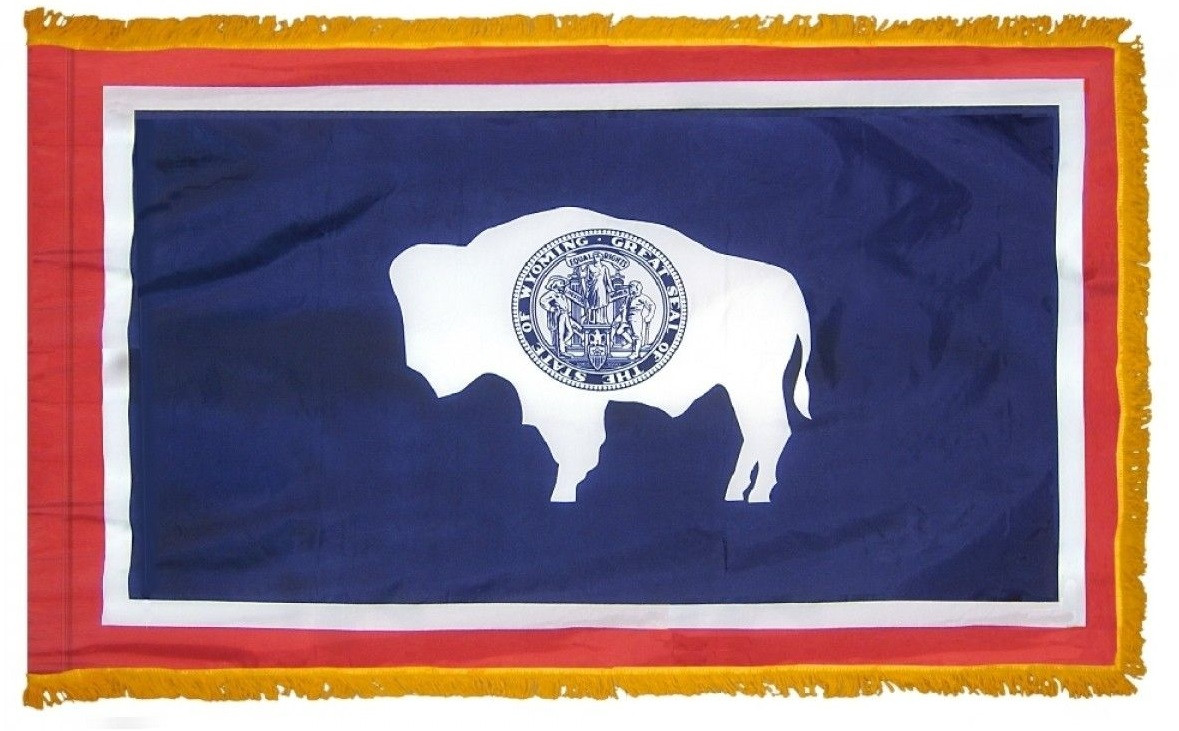 Wyoming State Flags