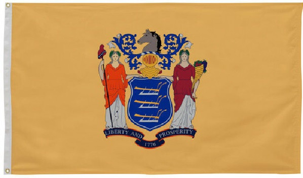New Jersey State Flag 3' x 5' | New Jersey Flag | State of New Jersey Flag