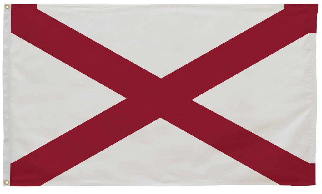 Alabama State Flag 4' x 6' | Alabama Flag | State of Alabama Flag