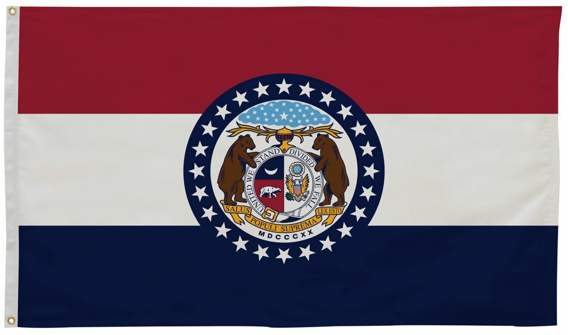 Missouri State Flag 4' x 6' | Missouri Flag | State of Missouri Flag