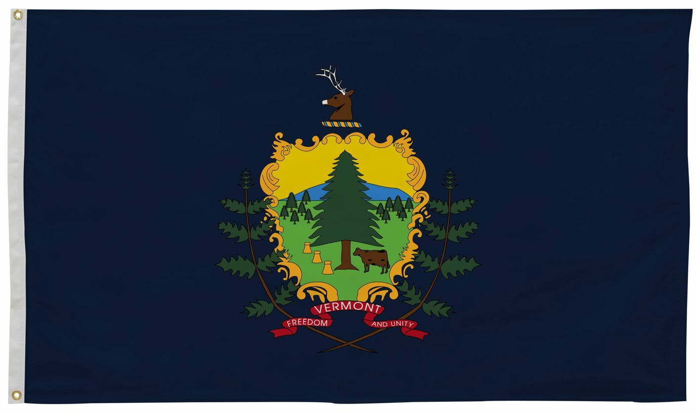 Vermont State Flag 12" x 18" | Vermont Flag | State of Vermont Flag