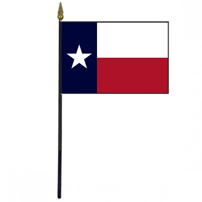 Texas Stick Flag | Table Top Flag | Desk Top Flag