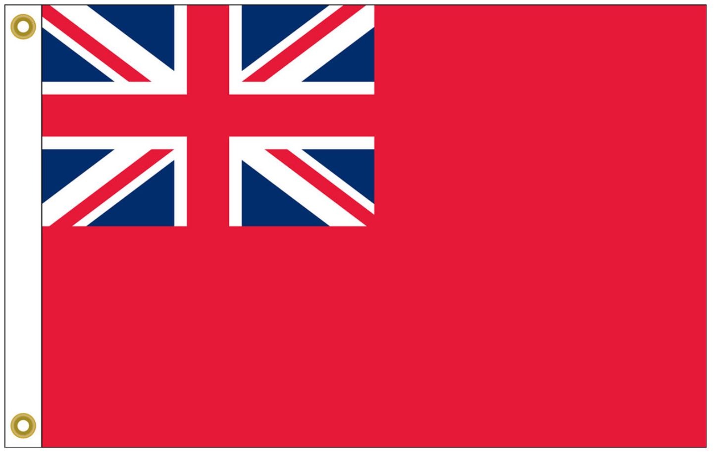 British Red Ensign Courtesy Flag Printed Nylon