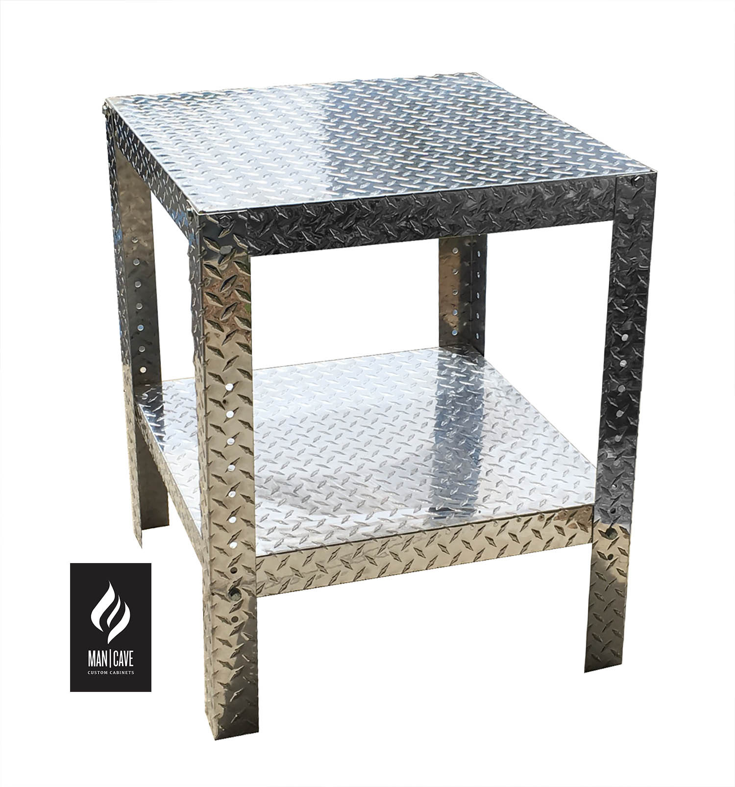 Man Cave Diamond Plate Work Tables