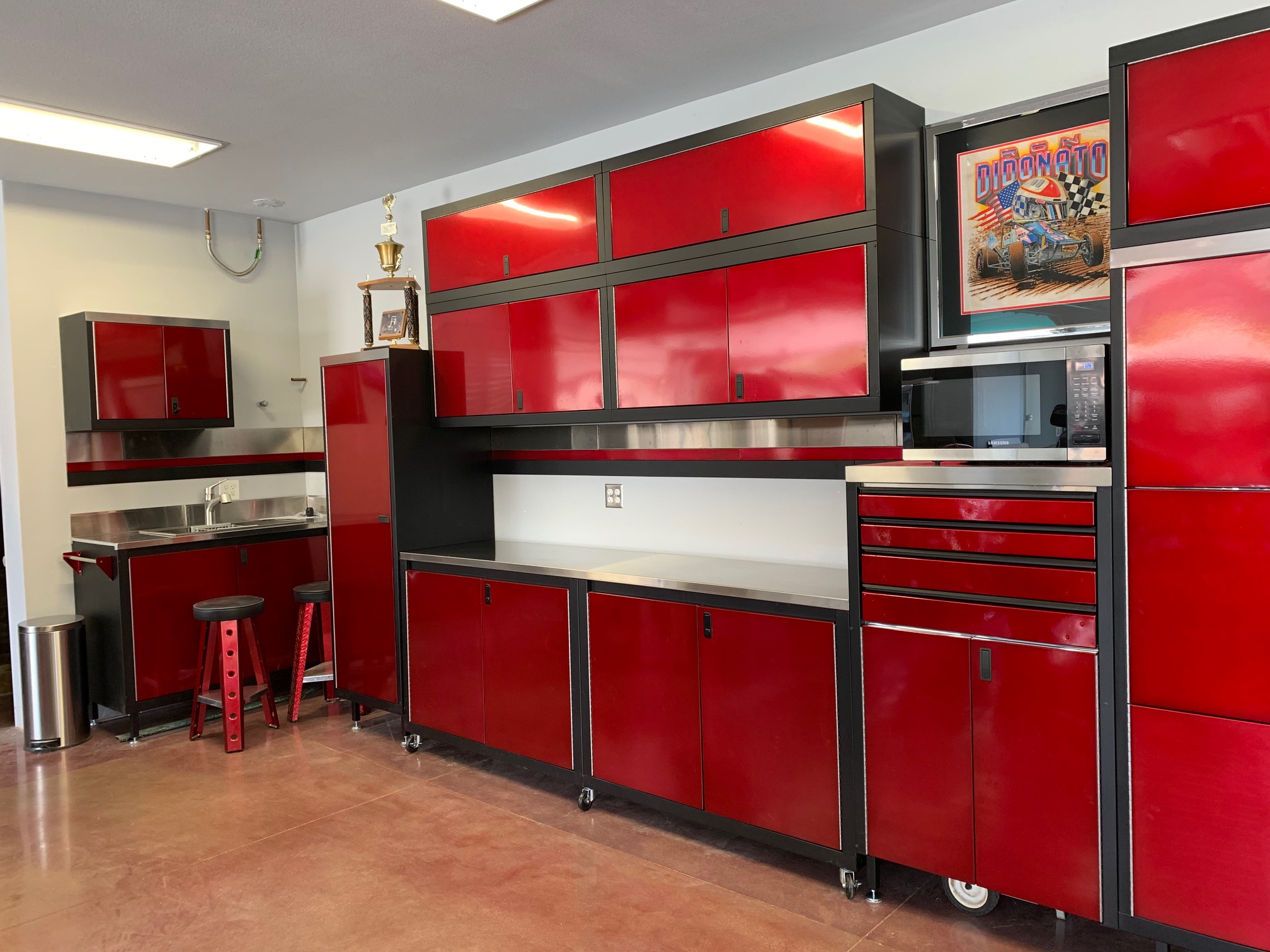 Man Cave Heavy Duty Cabinets, Lockers, Shelves for Warehouse, Shop ...