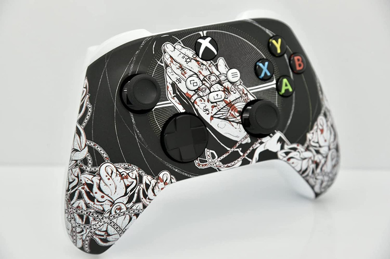 Bloody Forgiveness/White Xbox Series X/S Wireless Custom Controller