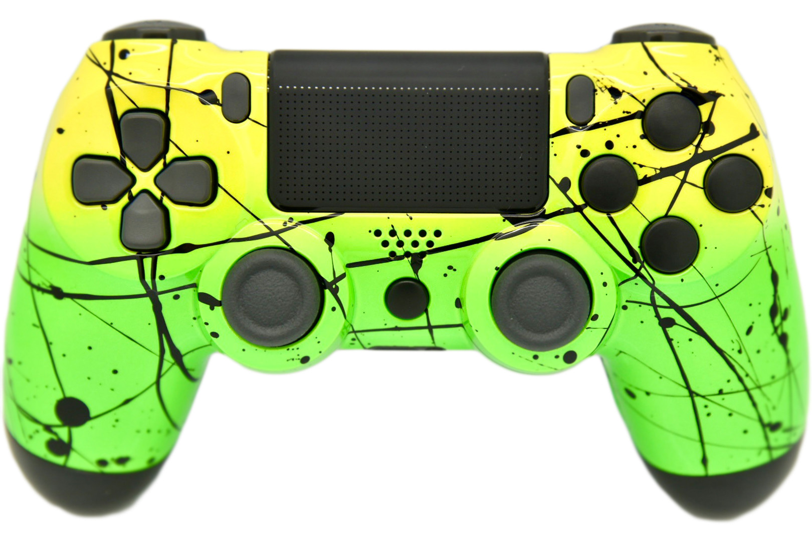 Yellow & Green Fade PlayStation 4 Wireless Custom Controller