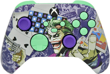 Crazy Cards W/Green Mint Inserts Xbox Series X/S Wireless Custom Controller