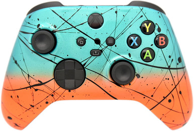 Teal & Orange Fade Xbox Series X/S Wireless Custom Controller
