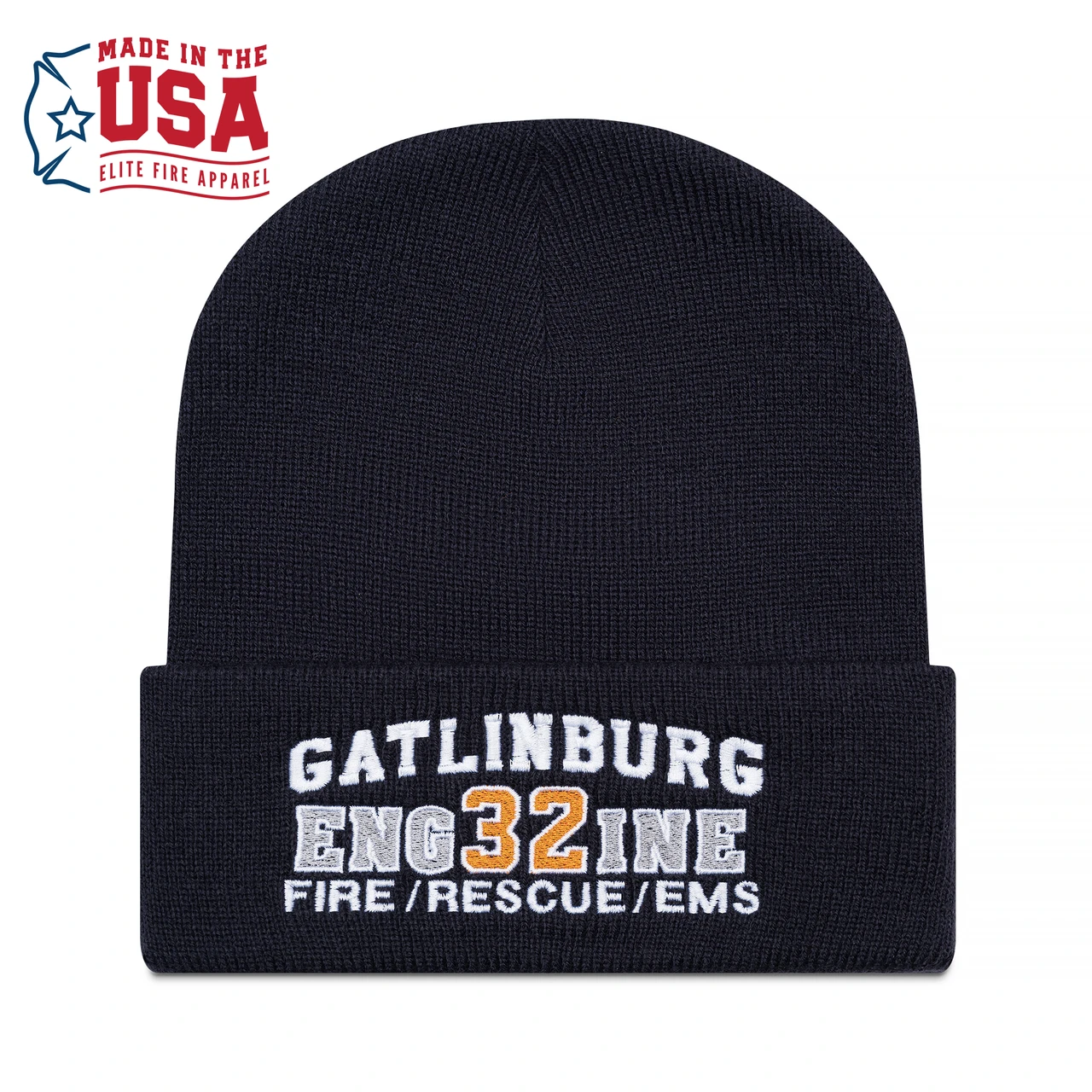 Elite Fire Apparel® Brand Classic Cuffed or Uncuffed Knit Cap w ...