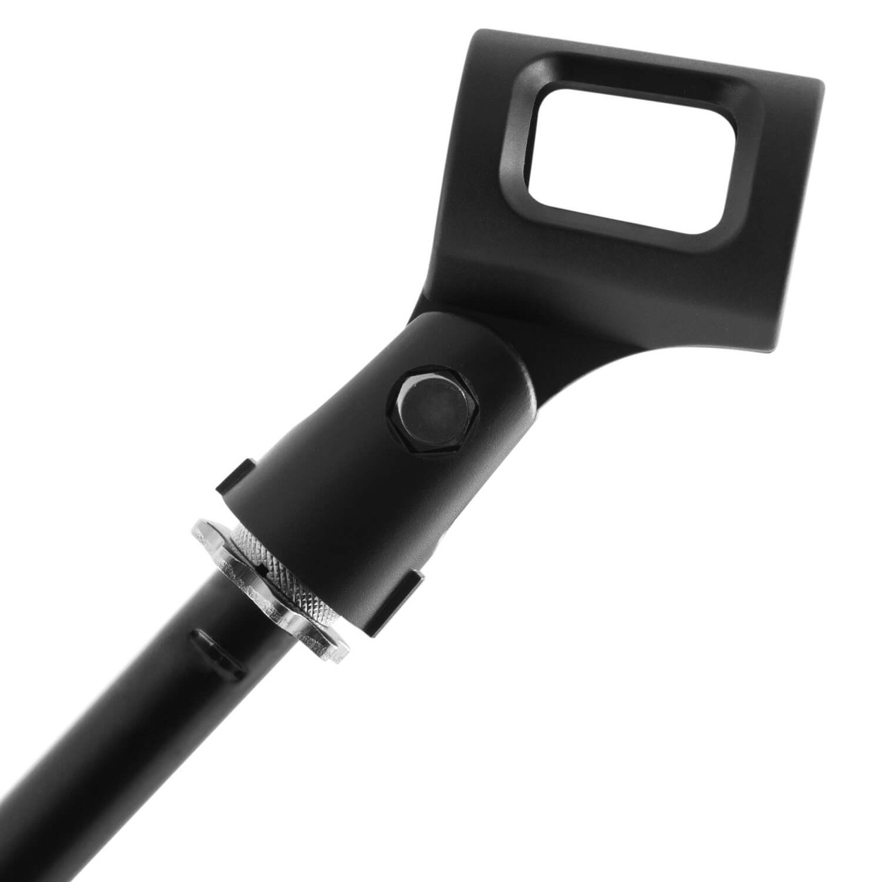 Tiger Professional Black Boom Microphone Stand and Cup Holder with Mic ...