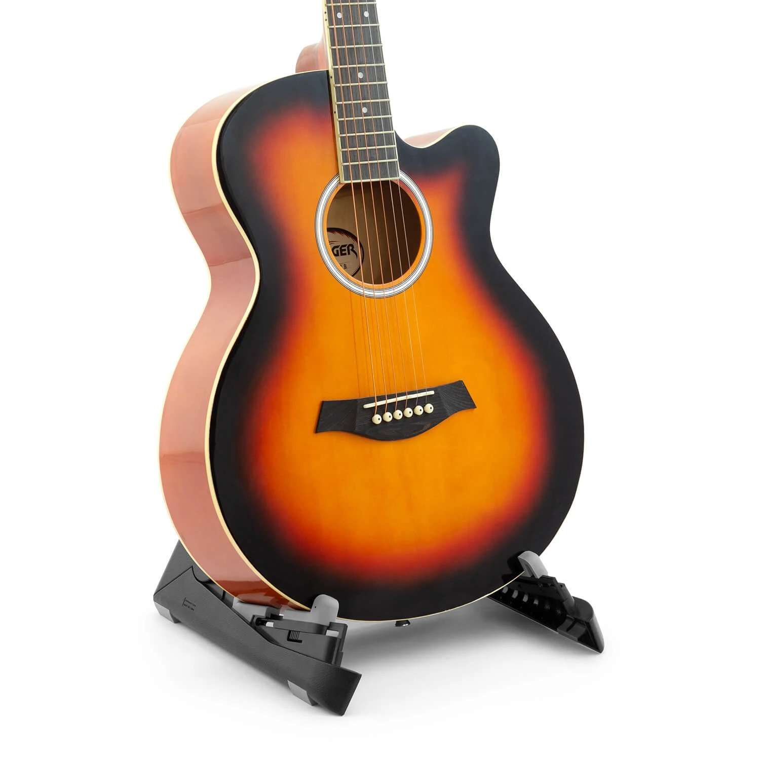 Tiger A Frame Guitar Stand - Foldable Stand for Electric, Acoustic ...