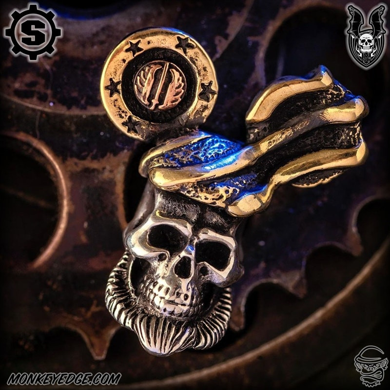 Monkey Edge - Starlingear Bead: Dismal MSC - Silver/Brass/Copper