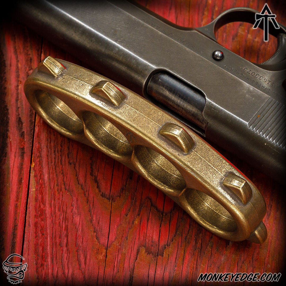 Monkey Edge - American Tomahawk: Graz - Brass Vintage Patina