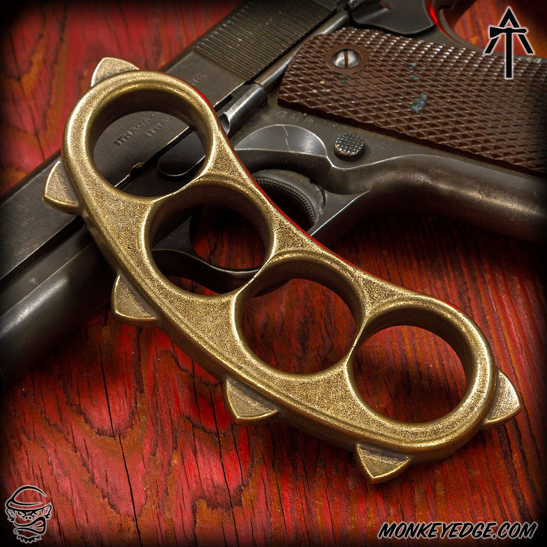 Monkey Edge - American Tomahawk: Graz - Brass Vintage Patina