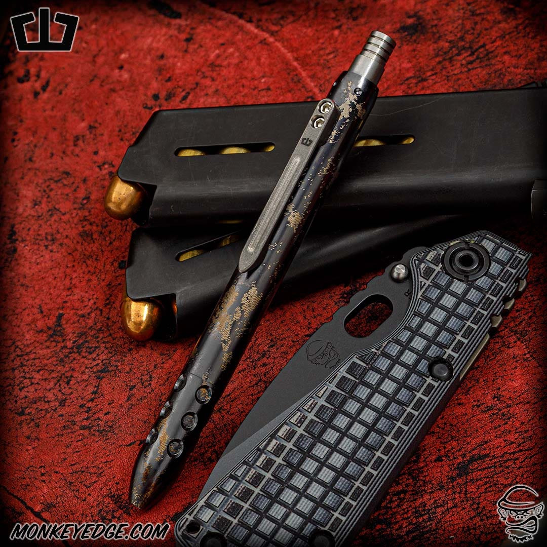 Monkey Edge - Blackside Customs Pen - Titanium Strider DigiCam