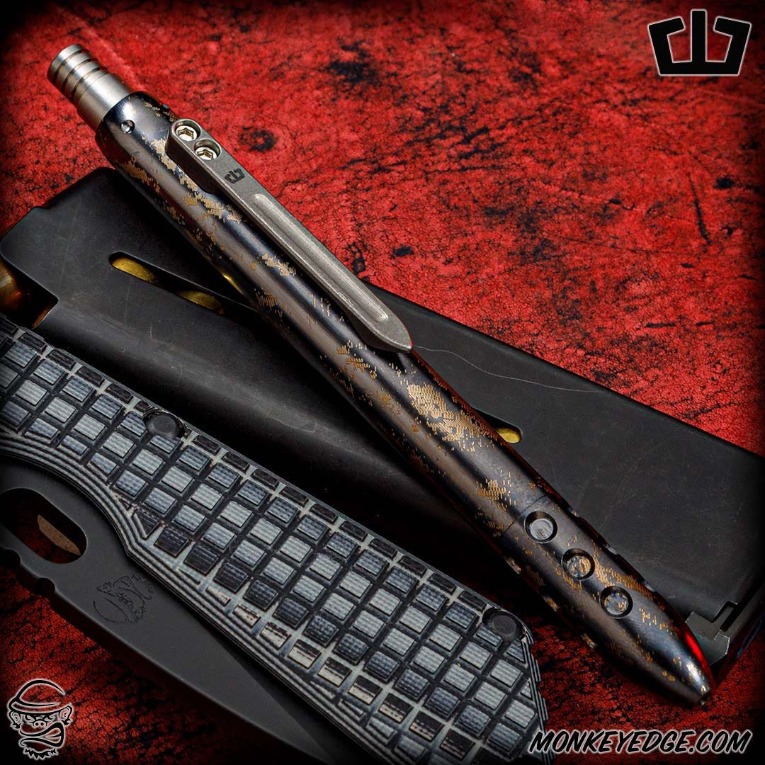 Monkey Edge - Blackside Customs Pen - Titanium Strider DigiCam
