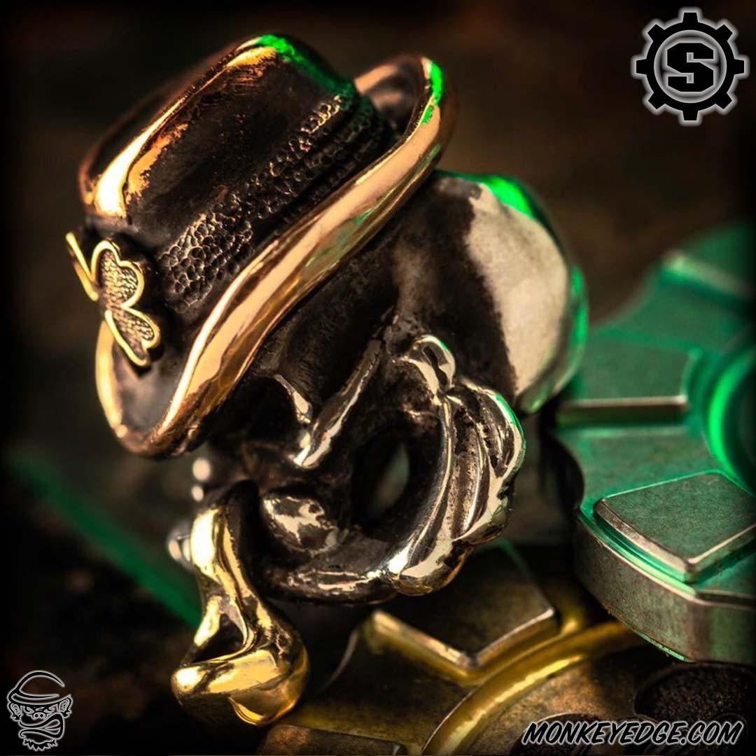 Monkey Edge - Starlingear Bead: Irish Gangster - Silver/Copper/Brass