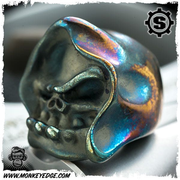 Monkey Edge - Starlingear Bead: Bruiser Reaper - Cobalt