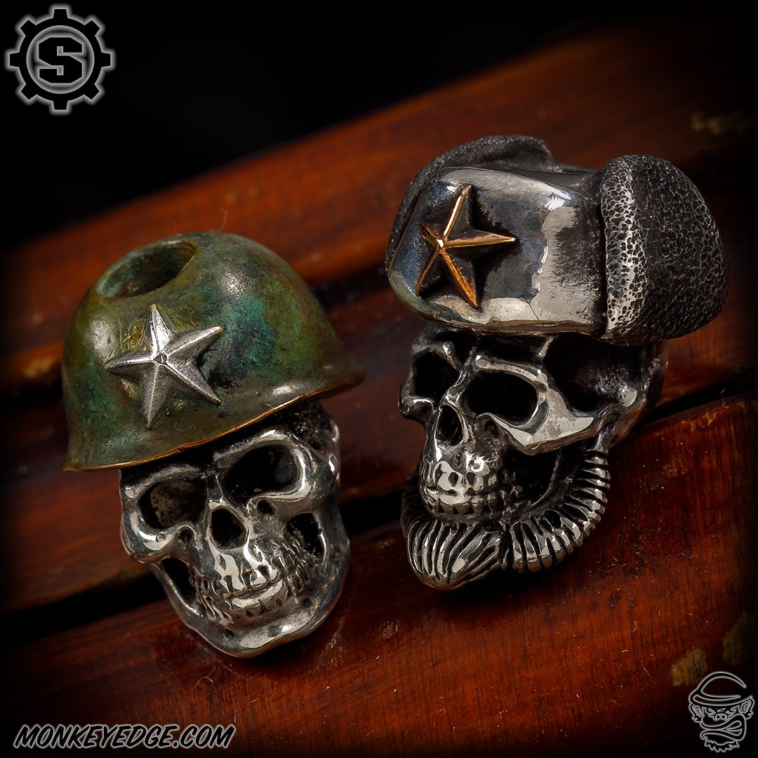 Monkey Edge - Starlingear Bead Set: MSC Peace Set - Silver/Copper