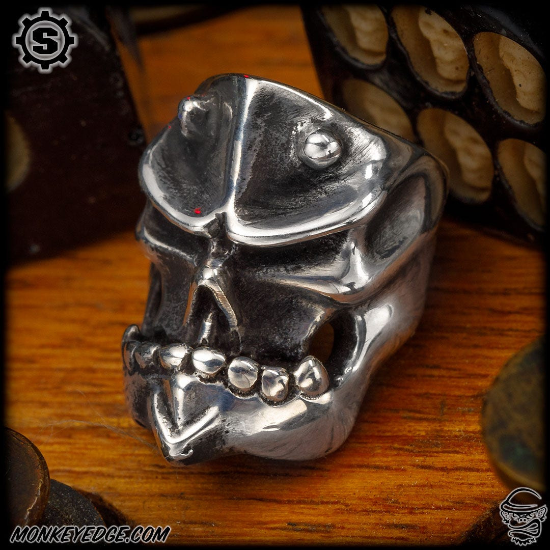 Monkey Edge - Starlingear Bead: Devil Kamikaze - Silver