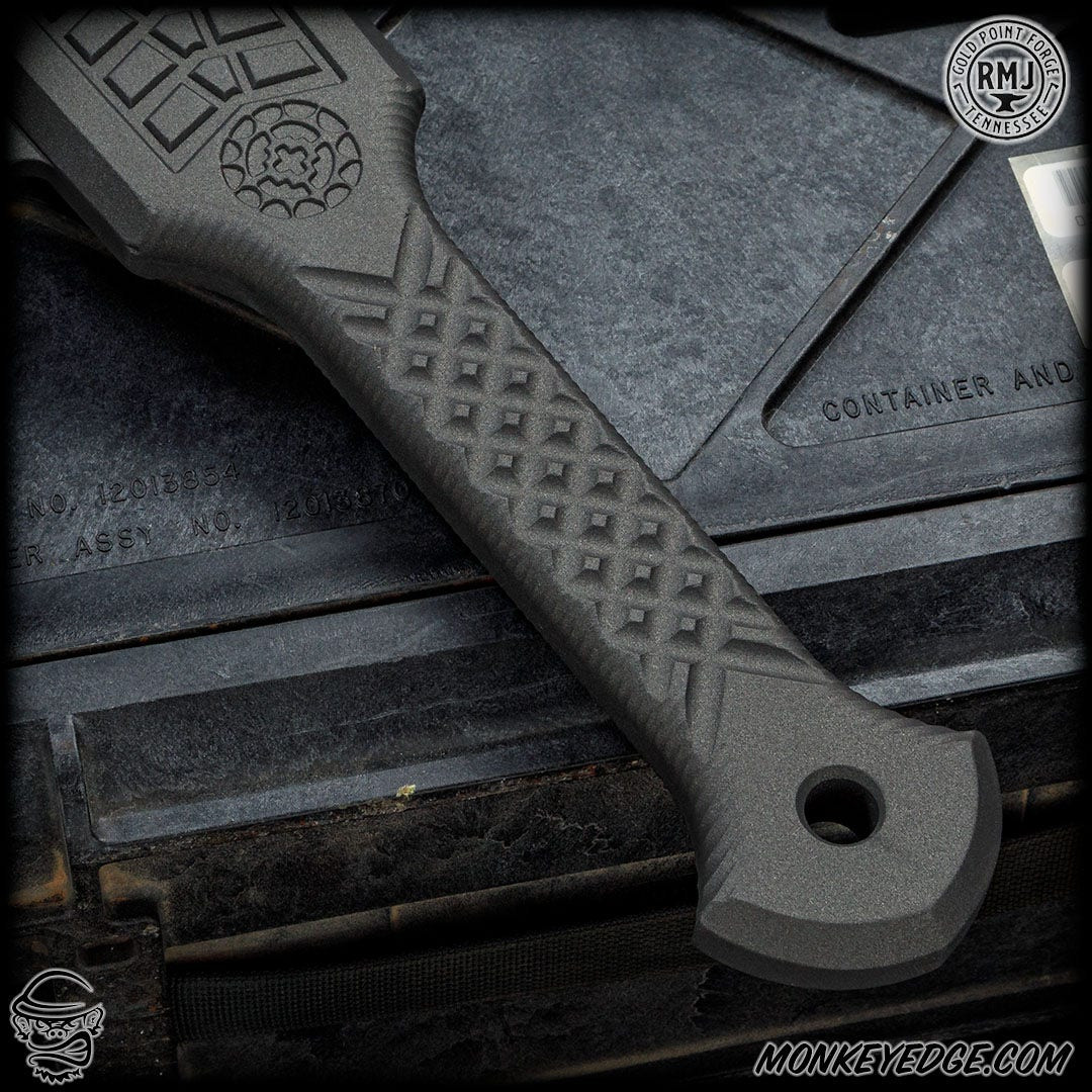 Monkey Edge - RMJ Tactical: Gold Point Cyberpunk War Club - Tungsten